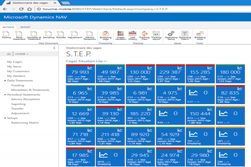 Microsoft Dynamics Nav - Navisoft : Aquaculture, pisciculture et fish ...